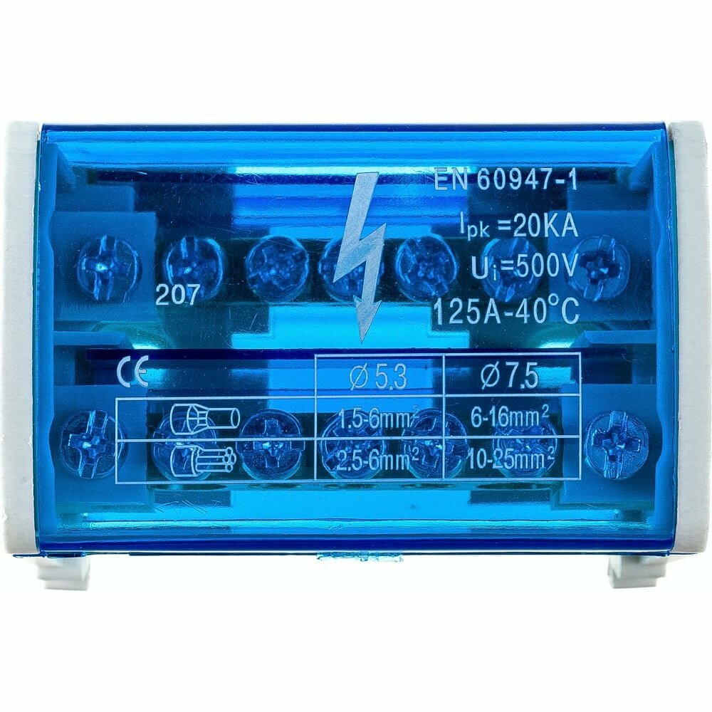 Шины на DIN-рейку STEKKER LD505-207