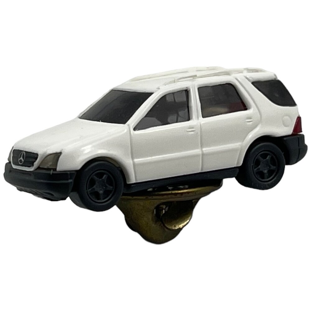 Знак фрачный "Mersedes", белый, 1997-2005 гг, Мерседес, Германия