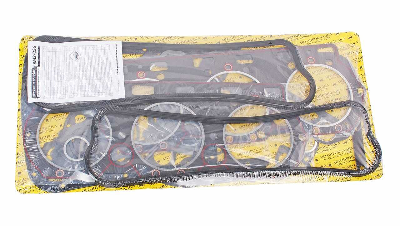 Прокладка двигателя ЯМЗ-236 комплект, 236-100*У, автопрокладка
