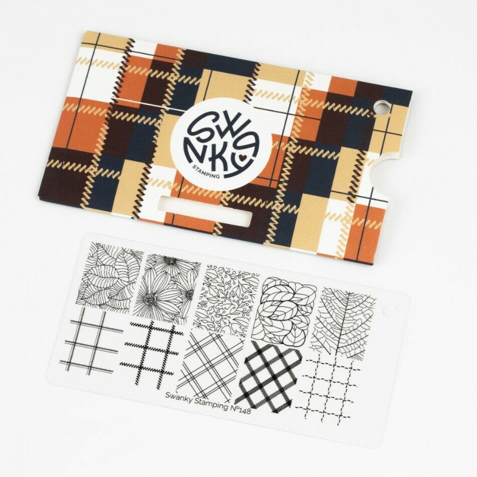 Пластина для стемпинга Swanky Stamping 148