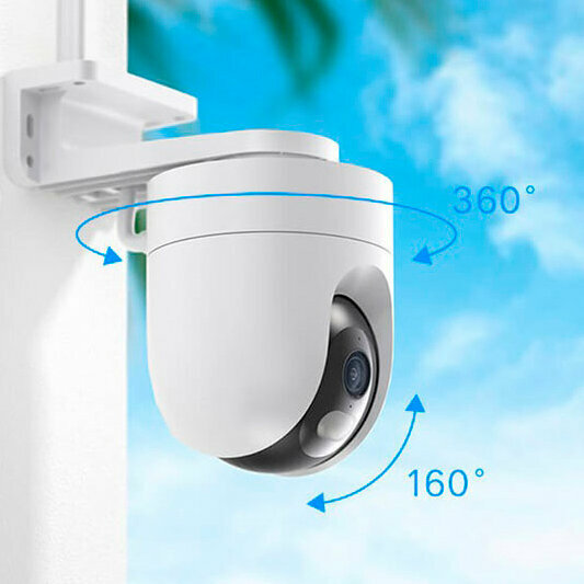 Камера уличного видеонаблюдения с разрешением 2560 x 1440 Xiaomi Outdoor Camera CW400 EU (BHR7624GL), Глобальная версия.