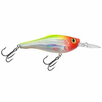 Воблер для рыбалки AQUA SHAMAN DR 76mm, цвет 014 (клоун), 1 штука