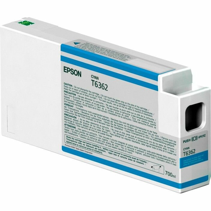 Картридж для струйного принтера EPSON T6362 Cyan (C13T636200)