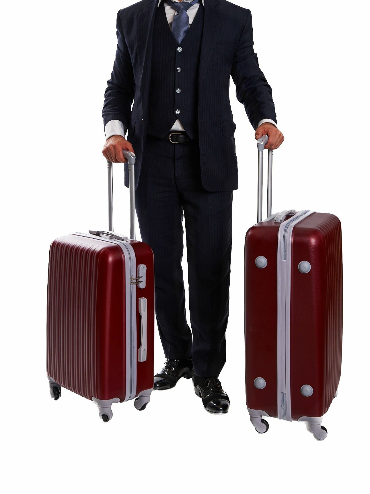 Комплект чемоданов , 2 шт.