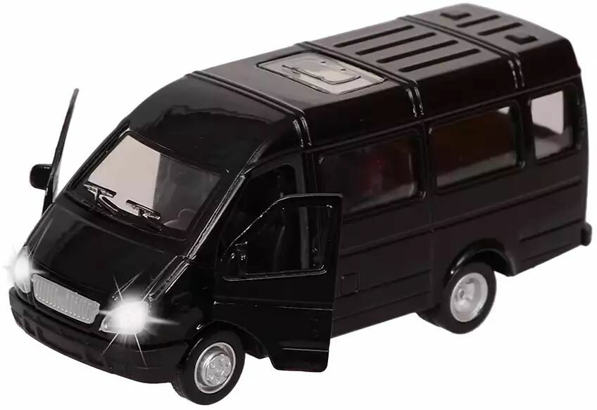 Модель машины ГАЗель 1:32 17см свет, звук, инерция TCC1815-12D -jua