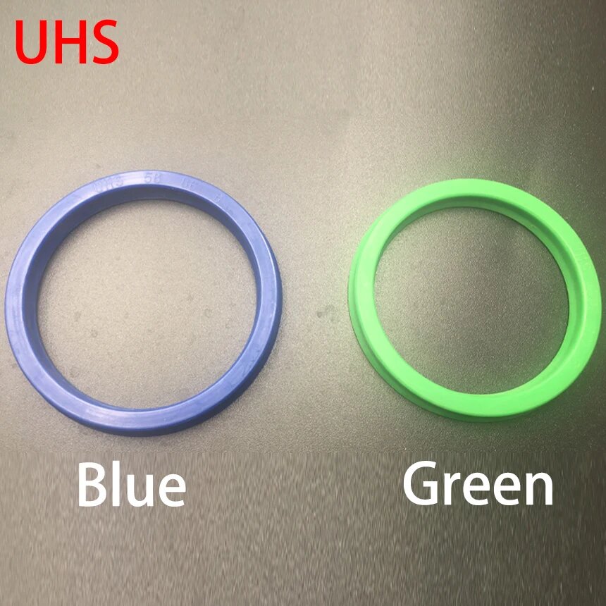 Уплотнительное кольцо поршневого штока UHS 40x50x6 45x56x7 50x60x6 6Pieces 50x60x6, Синий, Синий