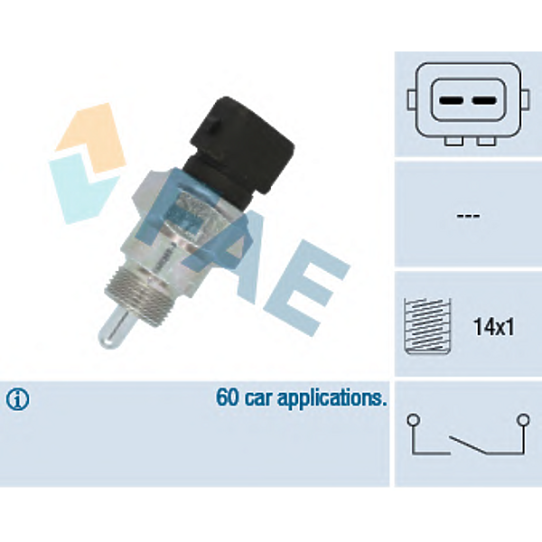 FAE 40655 (002945415 / 002945415 / 40655FAE) датчик заднего хода