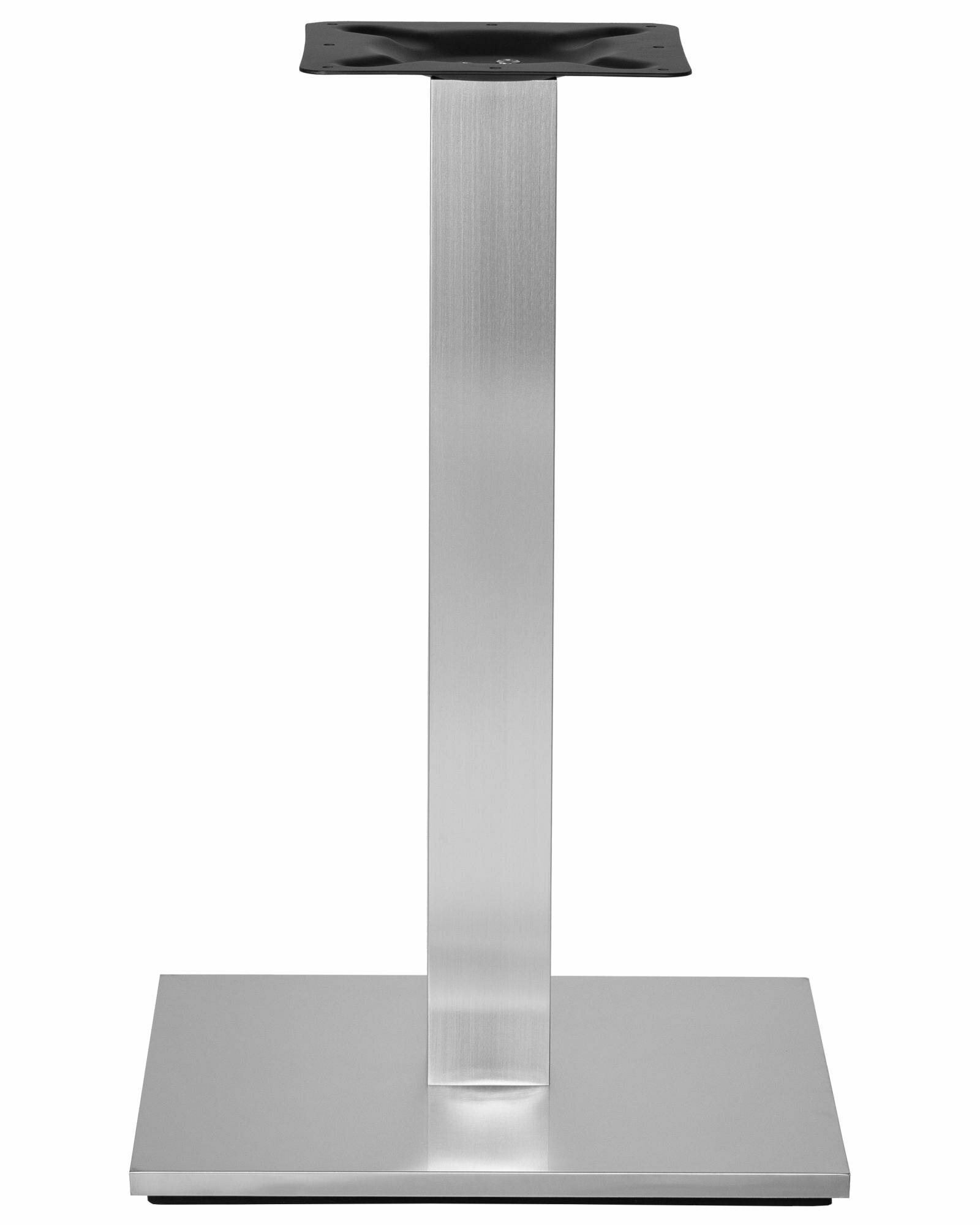 Подстолье DEBRA STOOL MARKET хромированный, металл, круглая столешница, квадратное основание