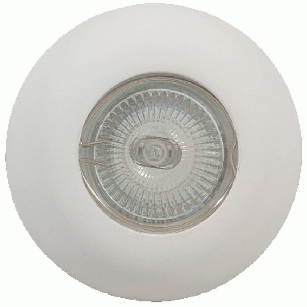 Светильник гипсовый Светкомплект AZT 18 WH (RD-118) ф98 мм белый