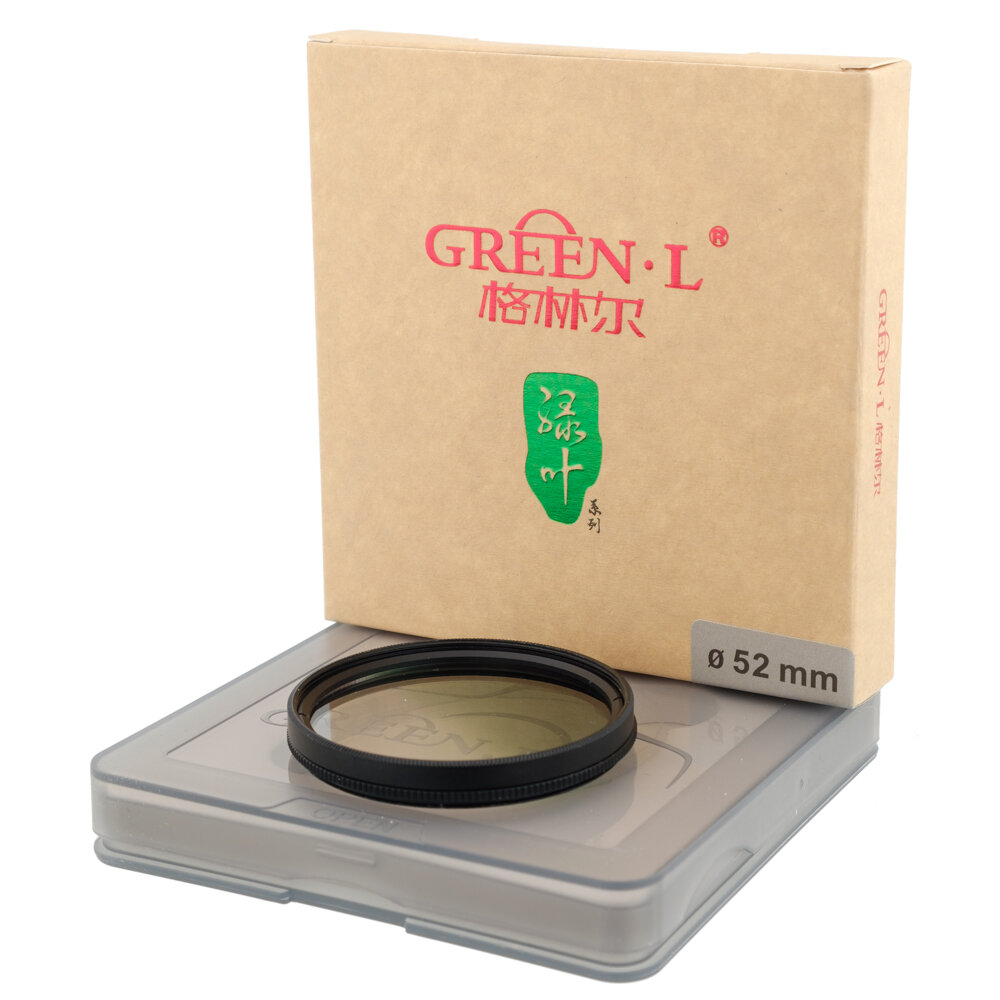 Светофильтр Green-L градиентный зеленый (gradual color green) - 52mm