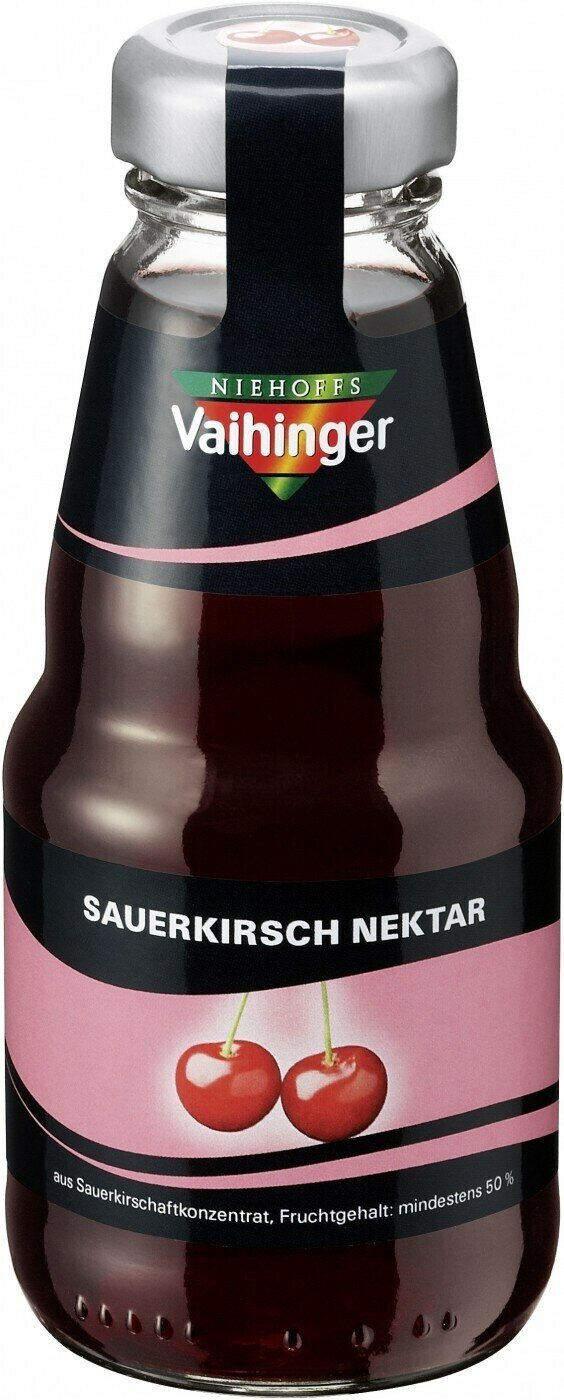Сок Vaihinger Вишневый Нектар 0,20л *12шт, стекло