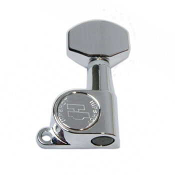 Колок одиночный HIPSHOT CLASSIC CLOSED 6EN0CT-20, реверсный, хром