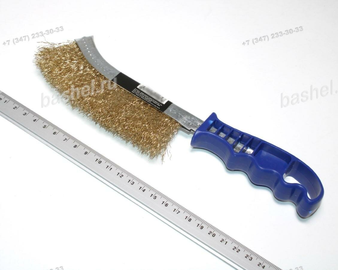 Щетка металлическая 1-рядная колесная