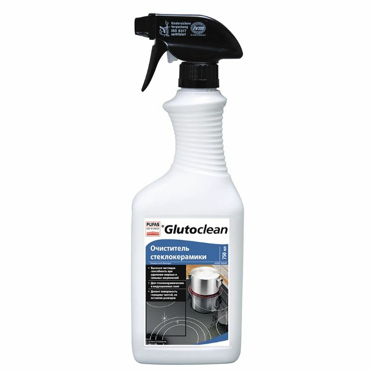 Средство для чистки стеклокерамики PUFAS Glutoclean 750 мл