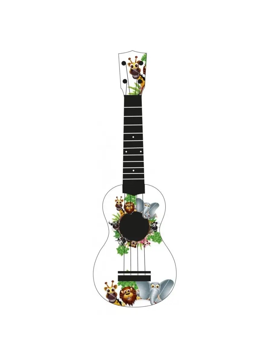 WIKI UK/ANIMALS гитара укулеле сопрано, чехол в комплекте