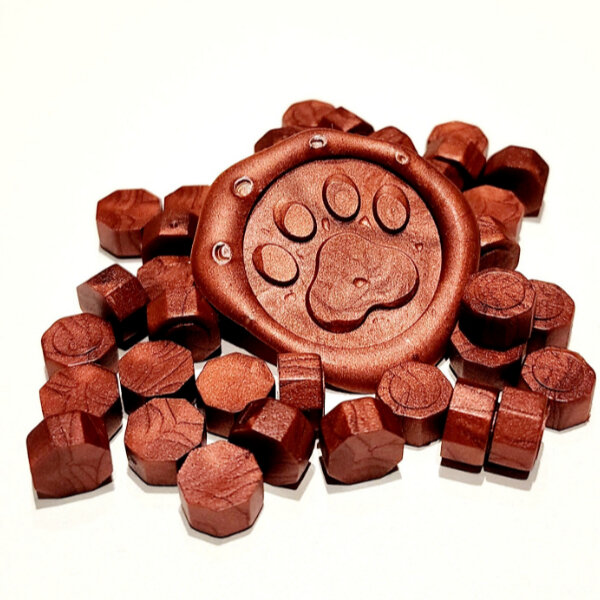 Сургуч Kumiholand медный Гранулы, 50 штук медь