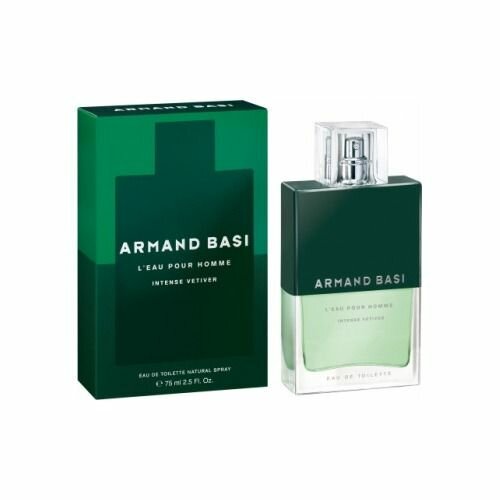 Armand Basi L'Eau Pour Homme Intense Vetiver Туалетная вода для мужчин 75 ml