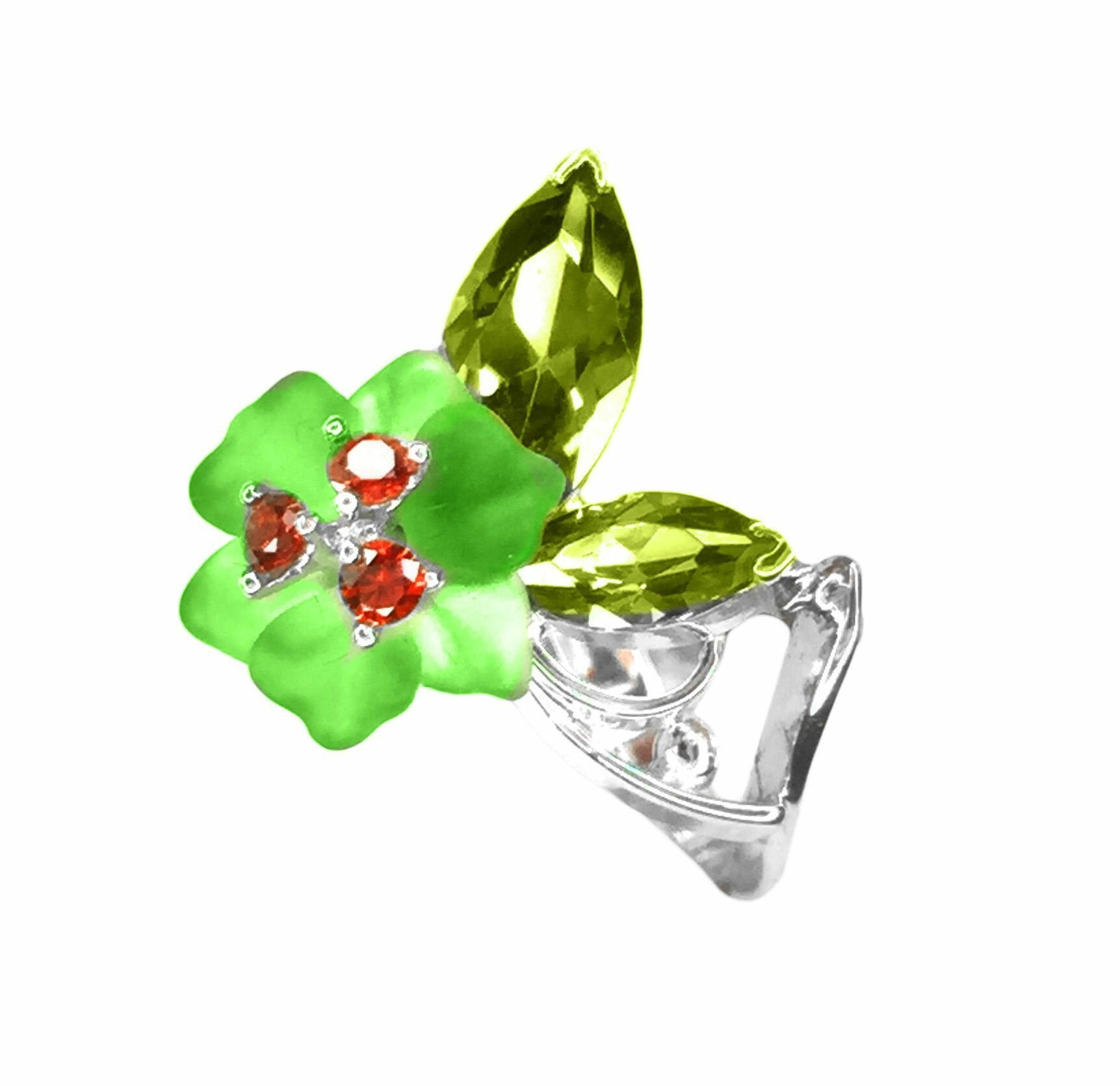 Кольцо тонкое, серебро, 925 проба, родирование, жемчуг