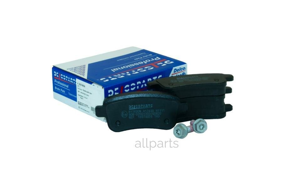DELCOPARTS 19374056 Колодки тормозные задние дисковые Renault MEGANE
