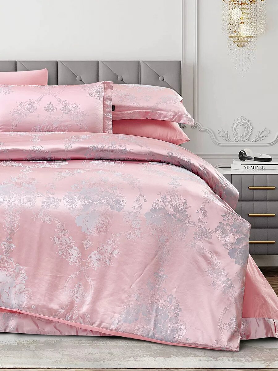 Постельное белье евро жаккард La collection du Louvre