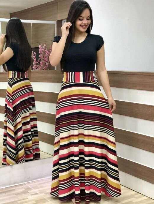 Платье ROMIKY Базовая коллекция, размер 5XL., черный