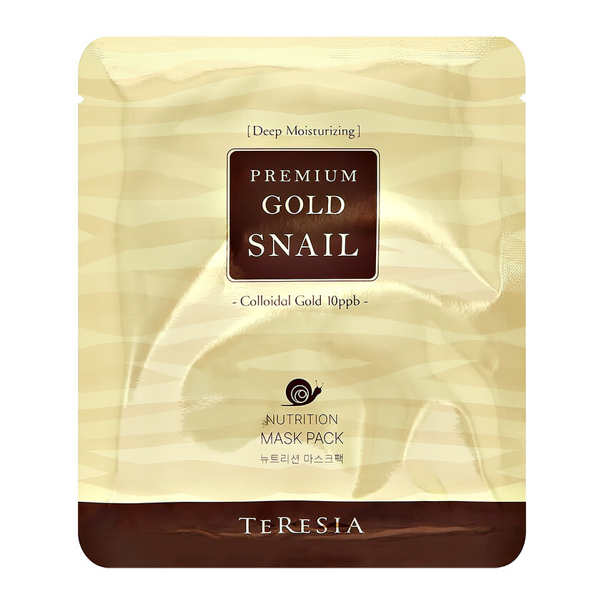 Маска для лица TERESIA с муцином улитки (успокаивающая) 25 мл