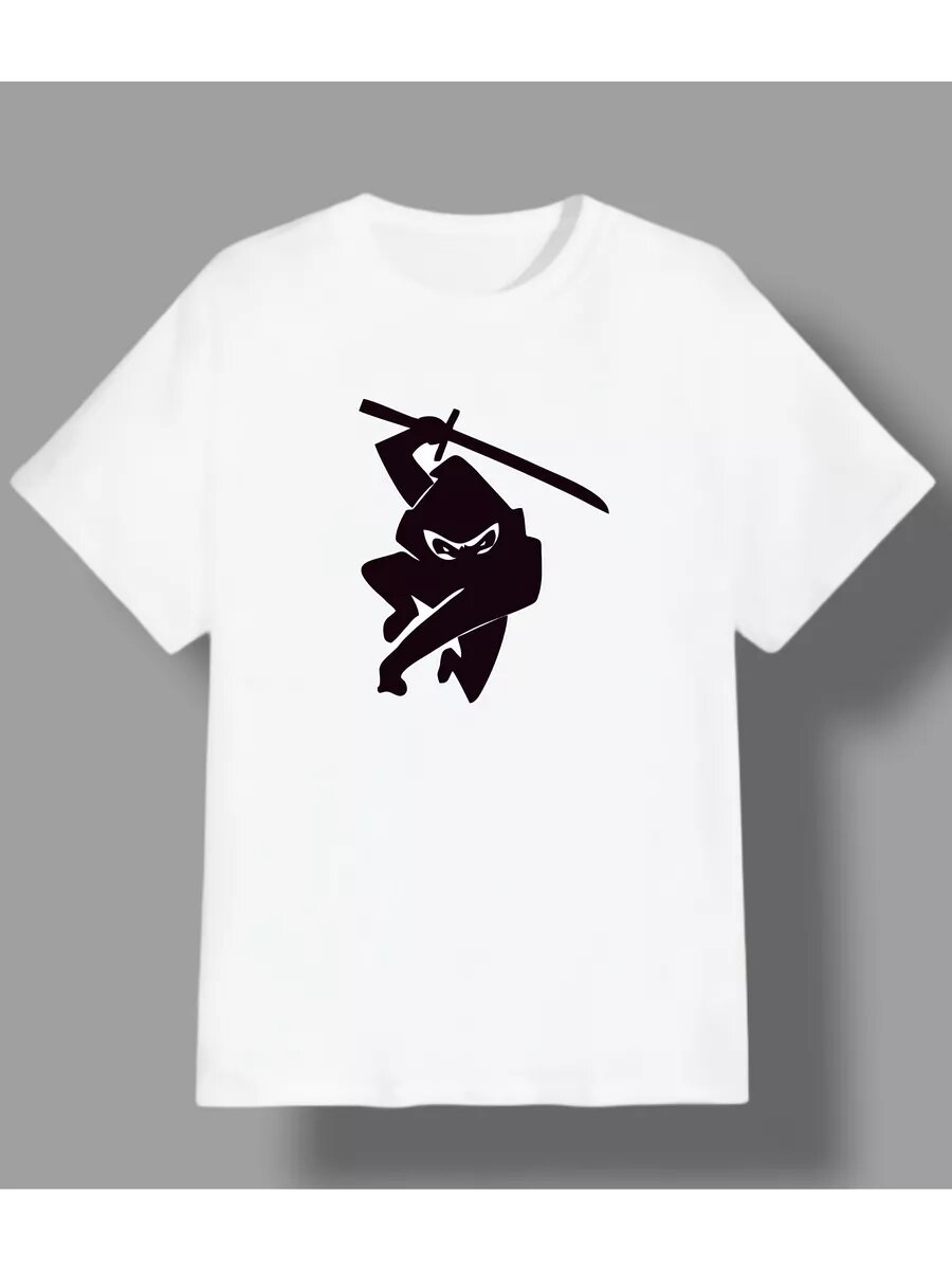 Футболка черный ниндзя