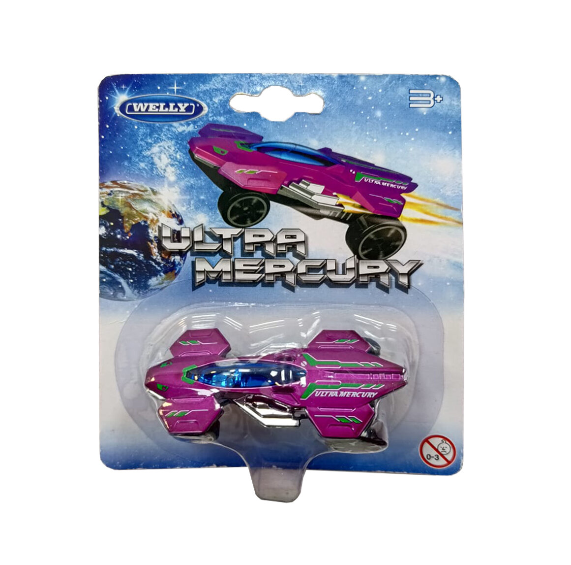 Машинка Welly Ultra Mercury фиолетовая 95310