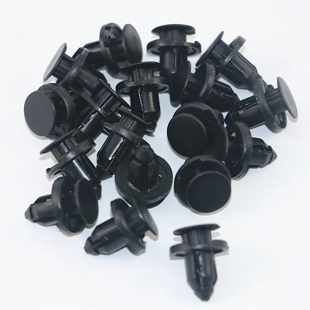Автомобильные зажимы 8 мм, 50pcs, Mitsubishi, Honda, Nissan
