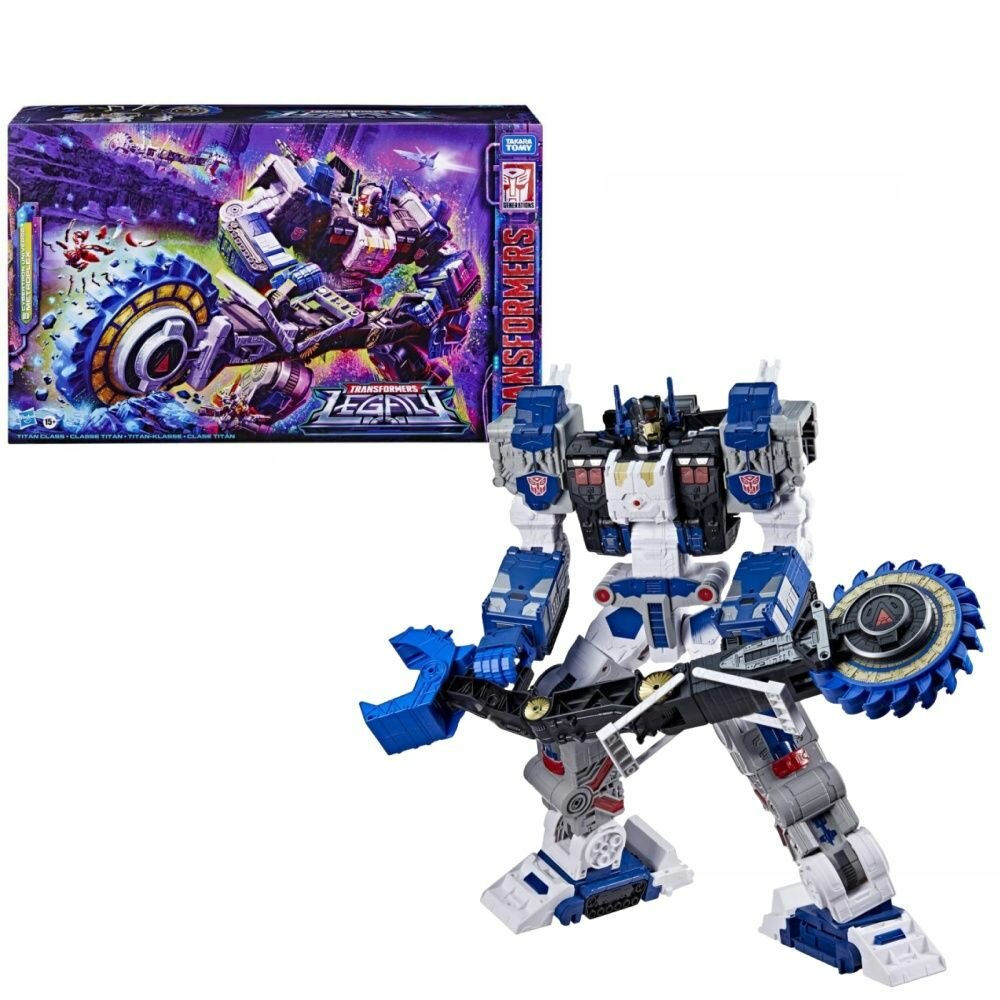 Игрушка Hasbro Трансформеры Серия Generations Legacy Титан Вселенная Кибертрона Метроплекс 55.88cm F2986