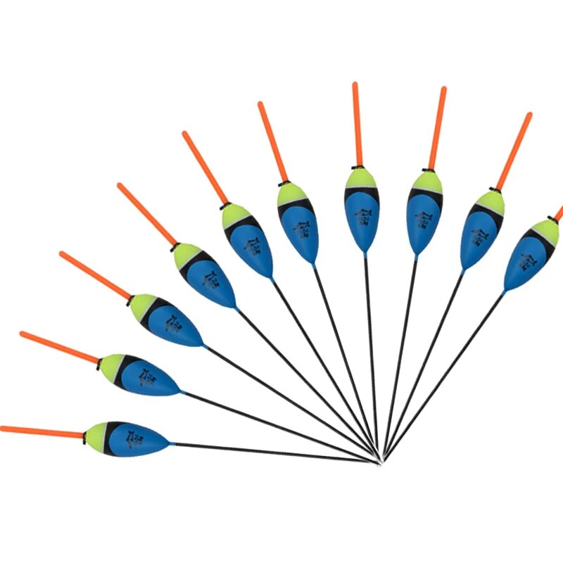 BALANZZE Поплавки из павловнии 10 шт. Синий, Blue