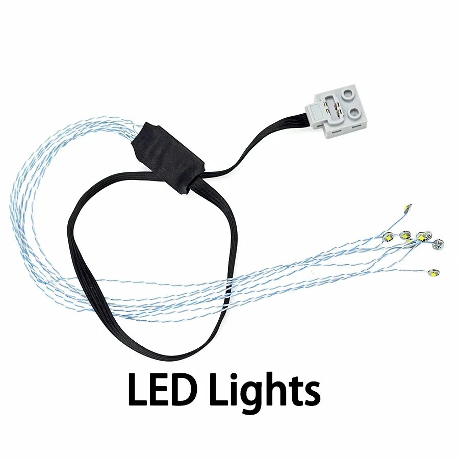 Белые LED-лампы для конструкторов, Color: Белый, Color: Led-Light