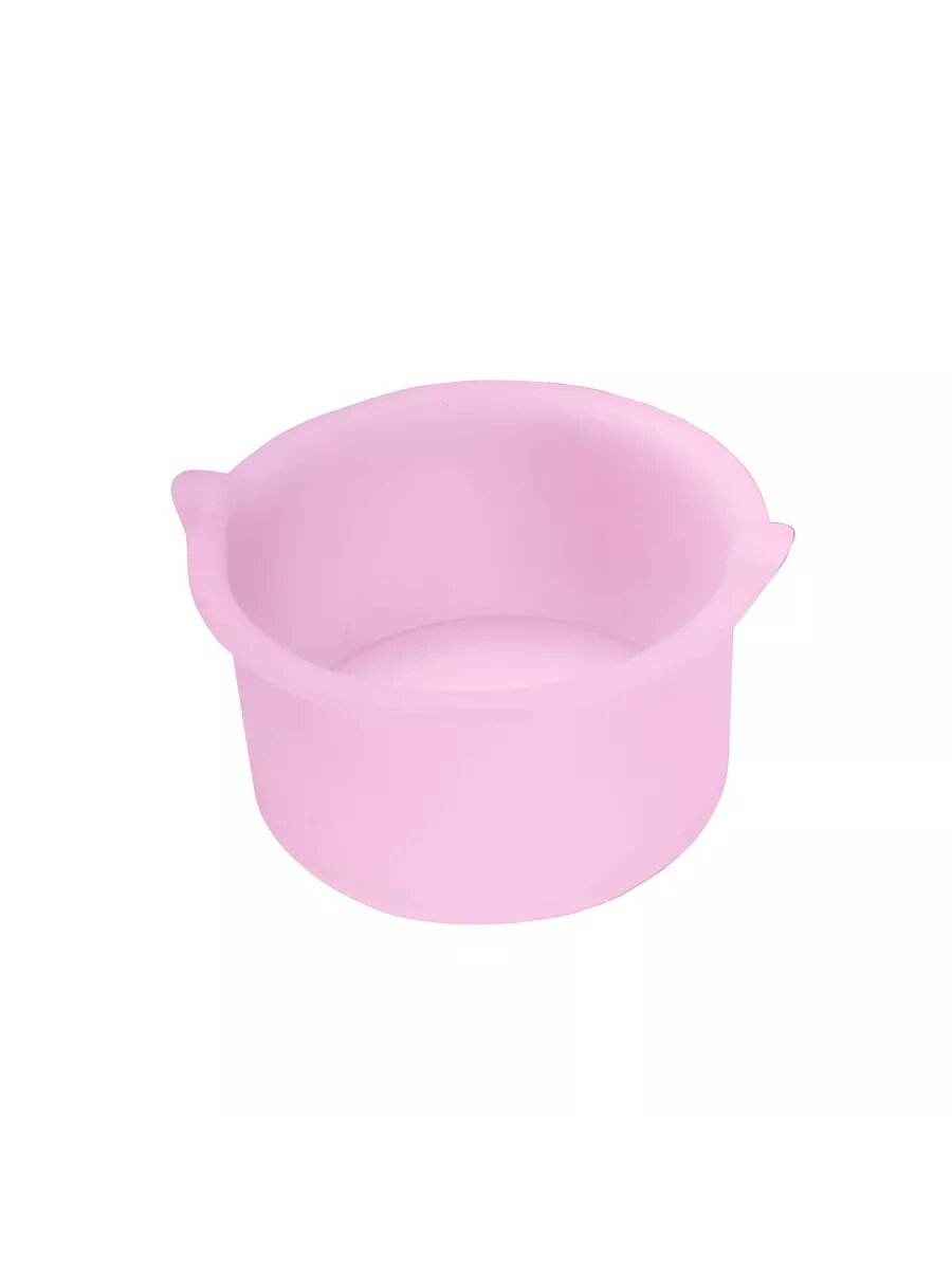 Силиконовая емкость для воскоплава IGRObeauty, 500 мл, розовая
