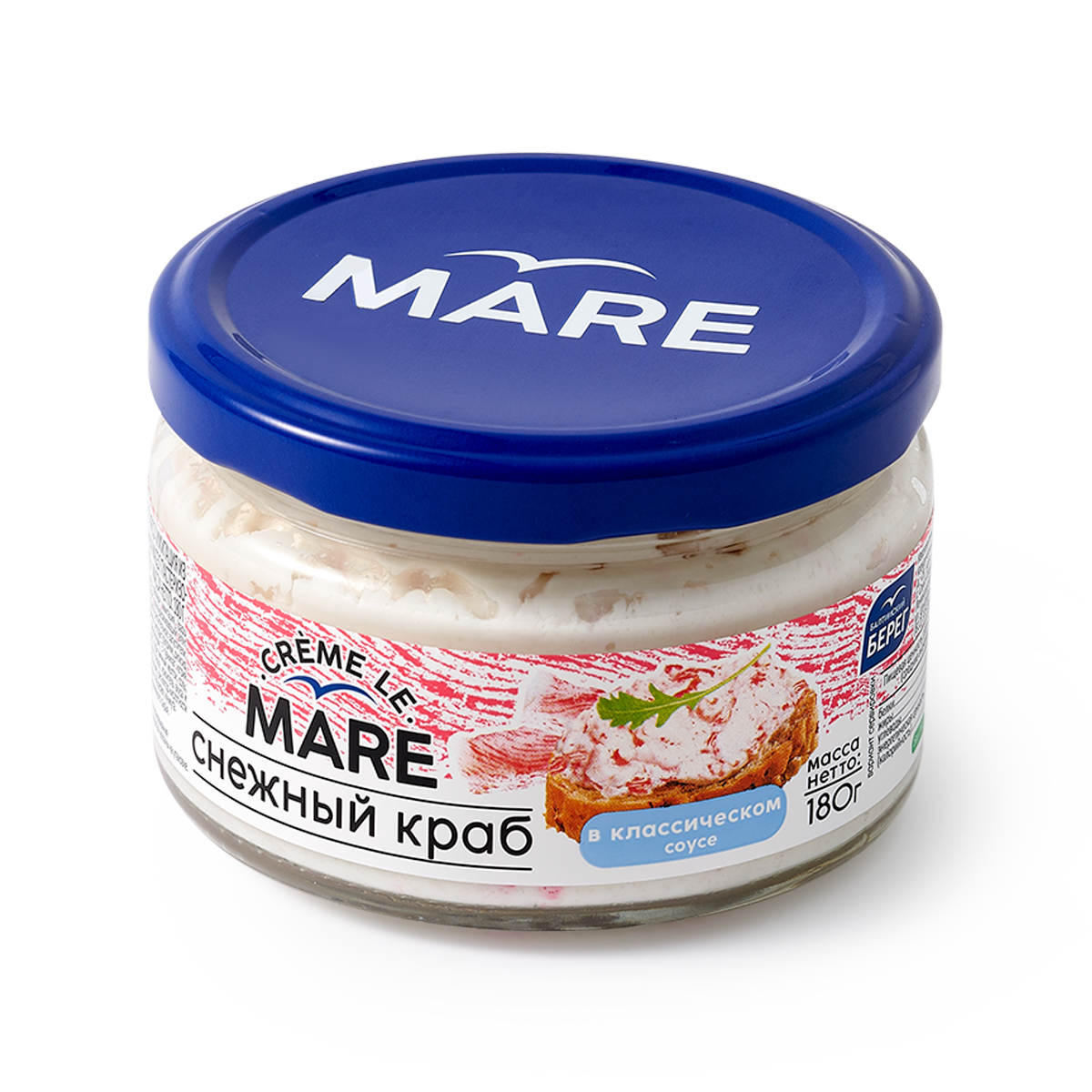 Снежный краб Creme Le Mare «Балтийский берег» в классическом соусе