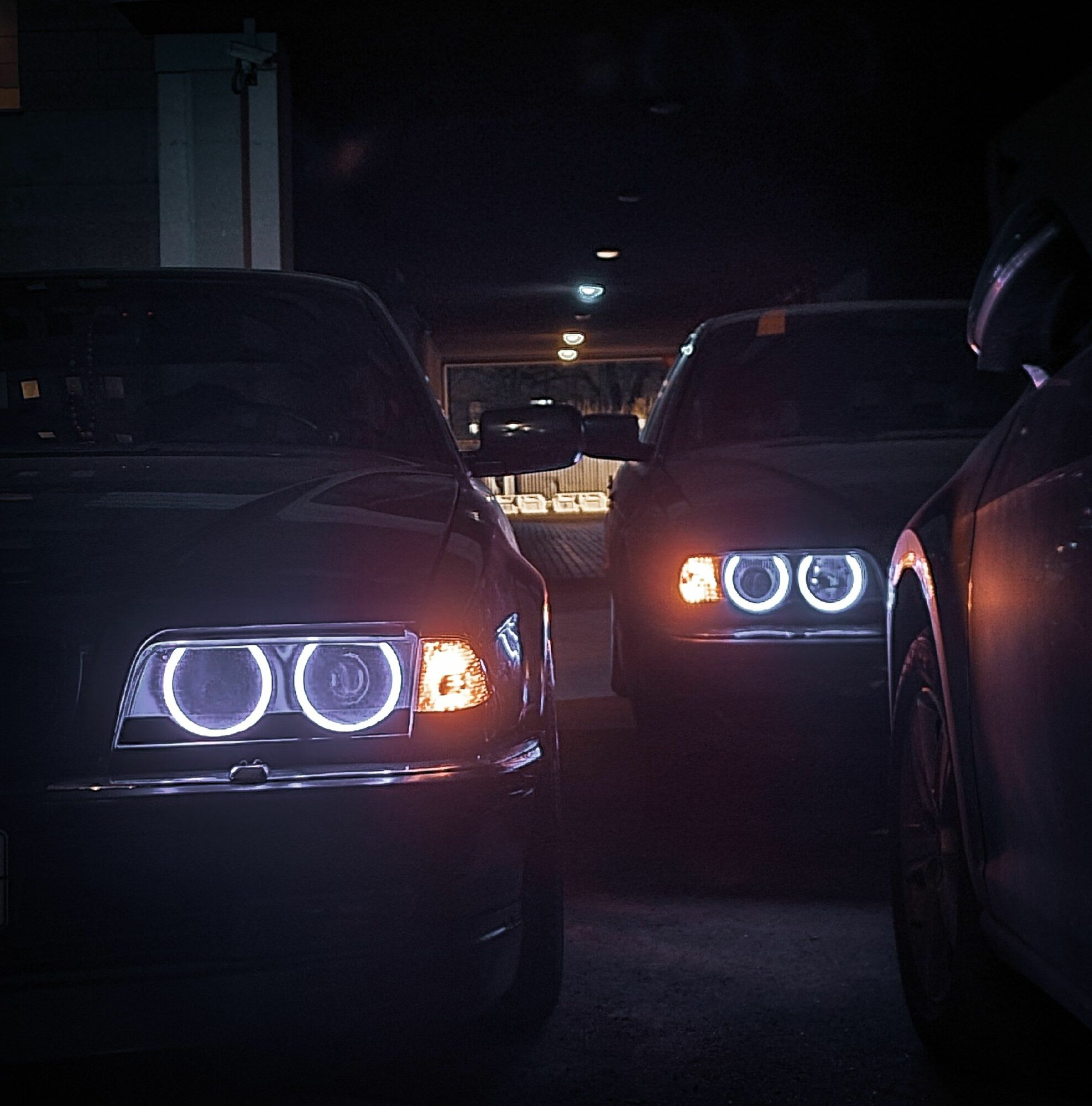 Ангельские глазки BMW E 30 , E 32 , E 34 (Белый )