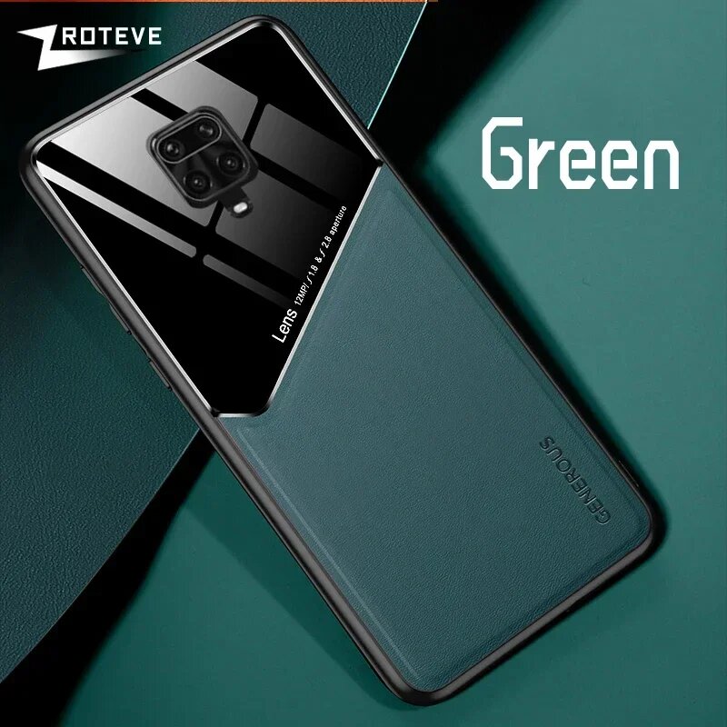 Чехол для Redmi Note 9S/Pro темно-зеленый ZROTEVE
