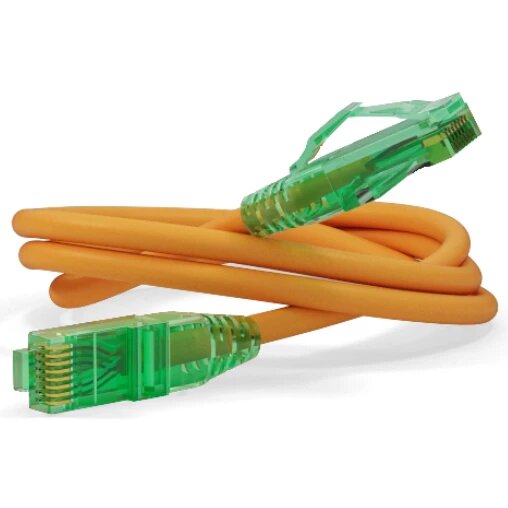 Патч-корд Hyperline 3м (PC-LPM-UTP-RJ45-RJ45-C6a-3M-LSZH-OR)