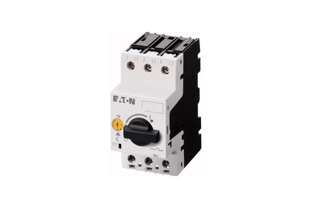 Защитный автомат защиты двигателя Eaton PKZM0-16 0,16А 3 полюса 150кА 046938 4015080469384