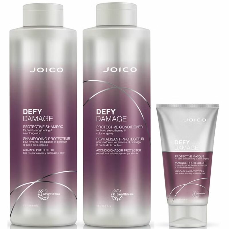 Joico Шампунь, кондиционер и маска для волос Defy Damage, 3шт