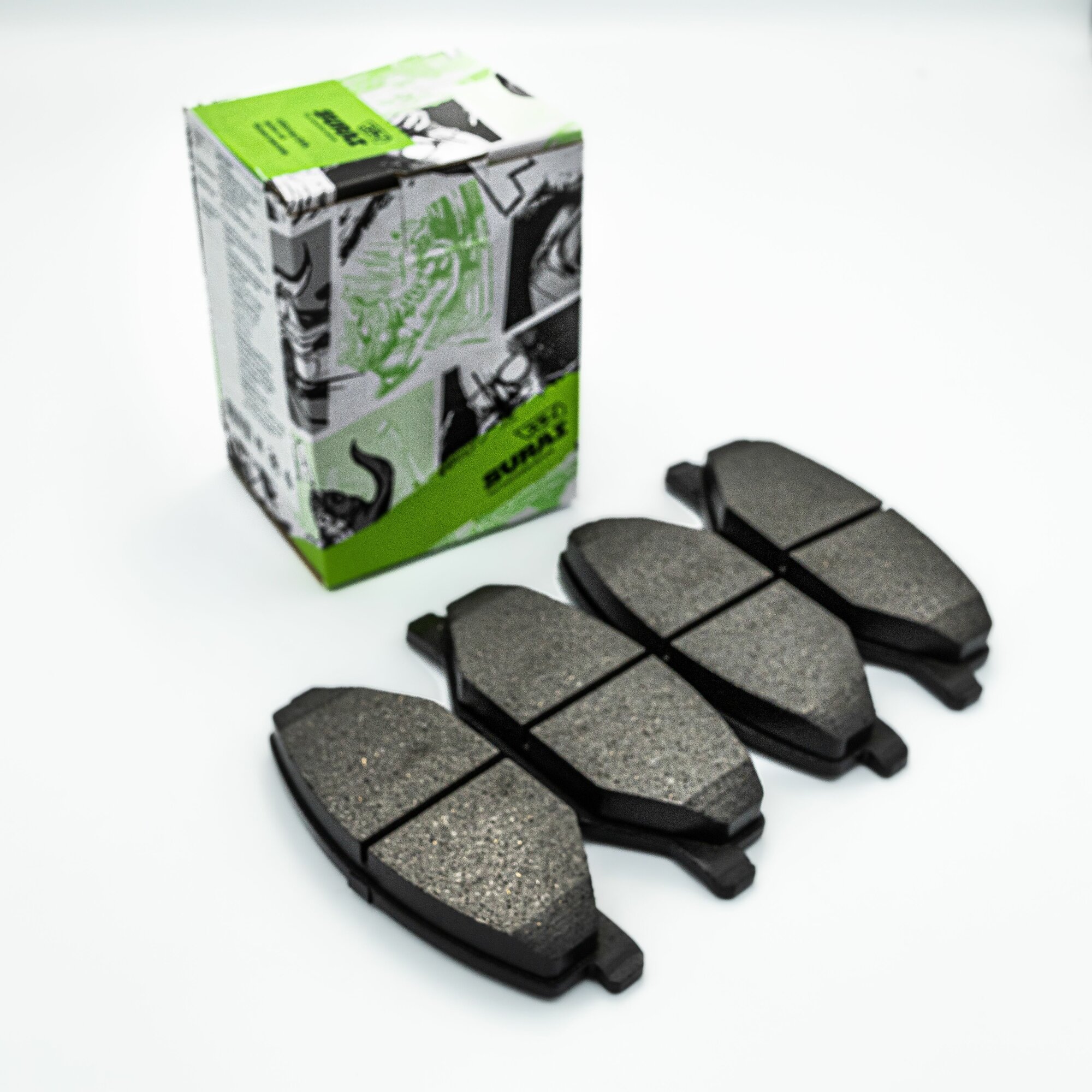 Колодки тормозные SURAI для Skoda Fabia MK2, Rapid I, Volkswagen Polo Sedan передние (SRS 00067, аналог 6RU698151A)