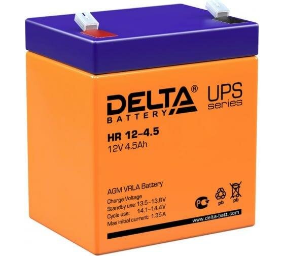 Батарея аккумуляторная Delta HR 12-4.5