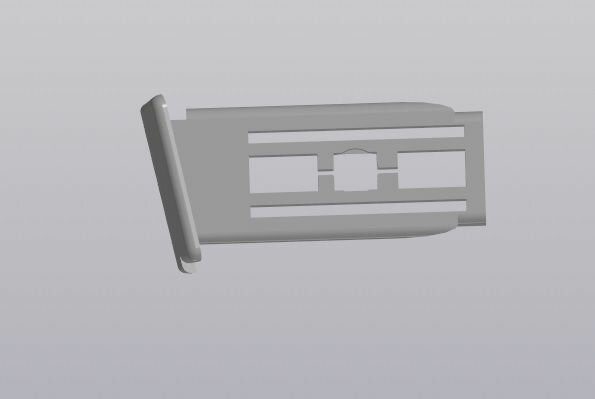 GS1D509H2 заглушка молдинга крыши mazda 6 задняя правая (3D печать)