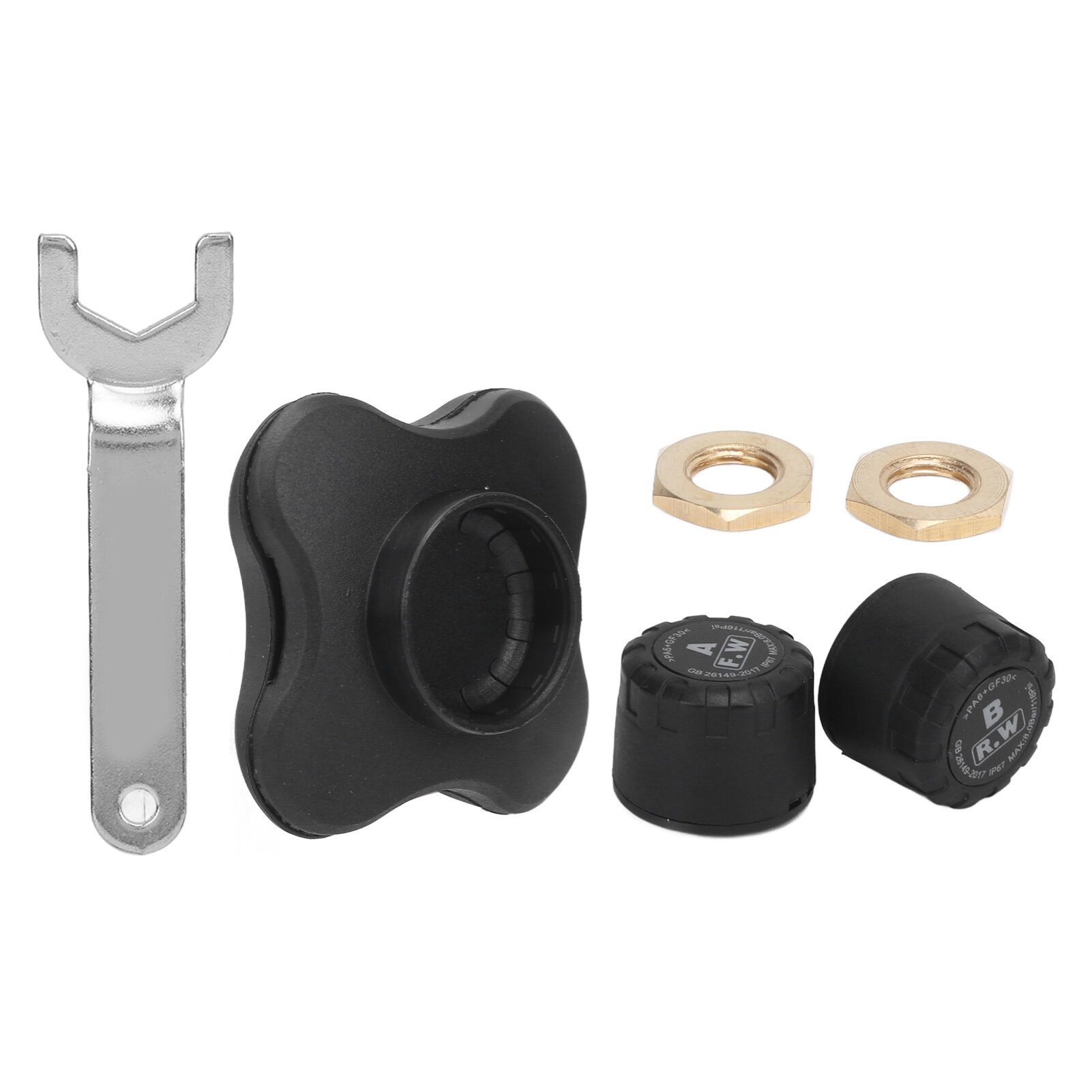 Беспроводной комплект TPMS для мотоцикла, внешние датчики 1.0-3.5, для электро и обычных