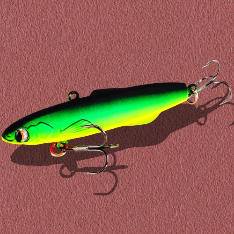Зимняя рыболовная приманка Shiriten Baguette 70/80 мм Pig Shad 80mm 28g, D
