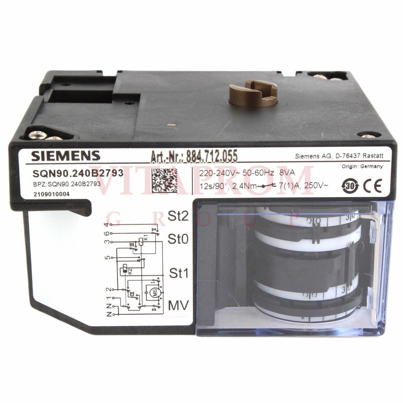 Сервопривод Siemens SQN90.240B2793