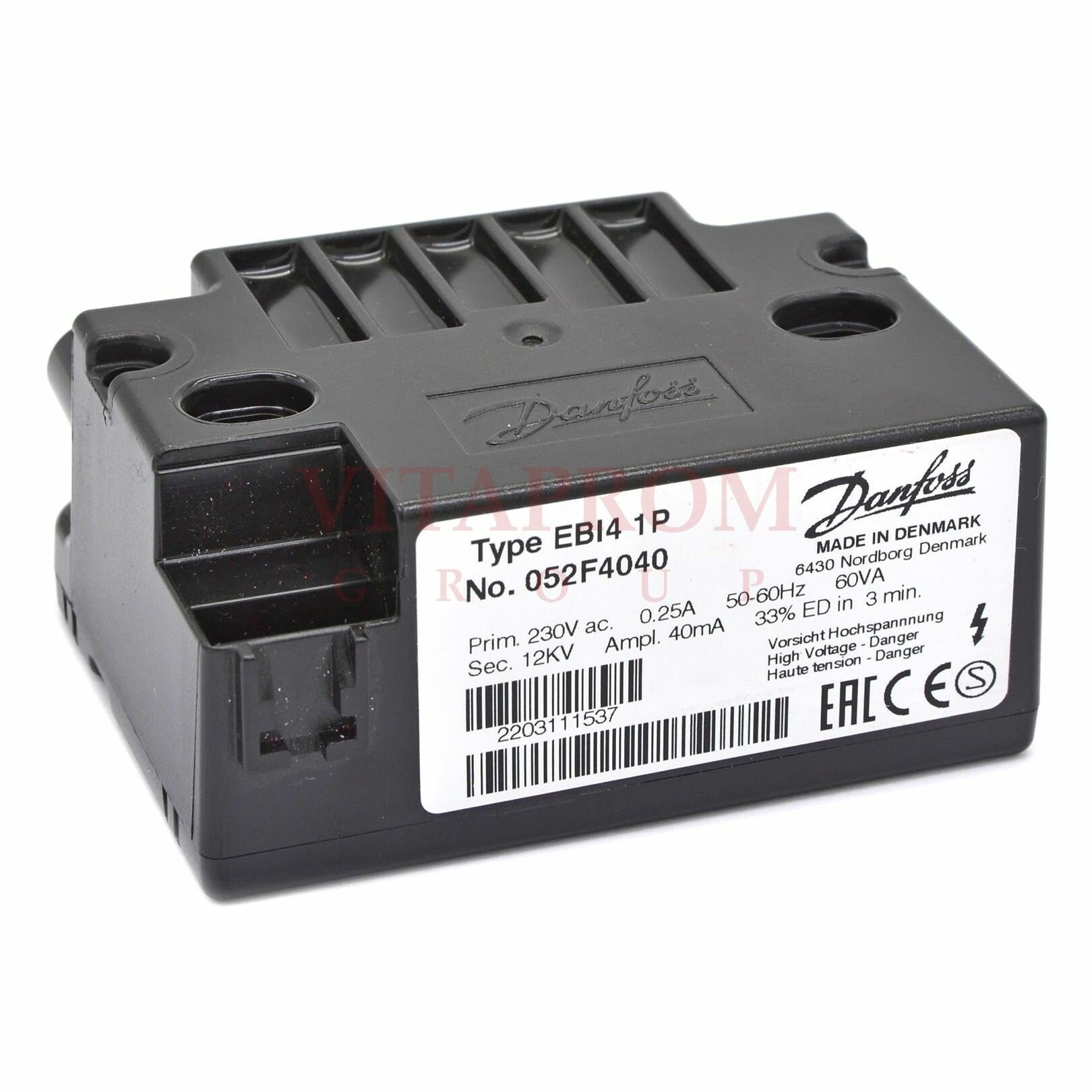 Трансформатор Danfoss EBI4 1P, 052F4240 — фото 1