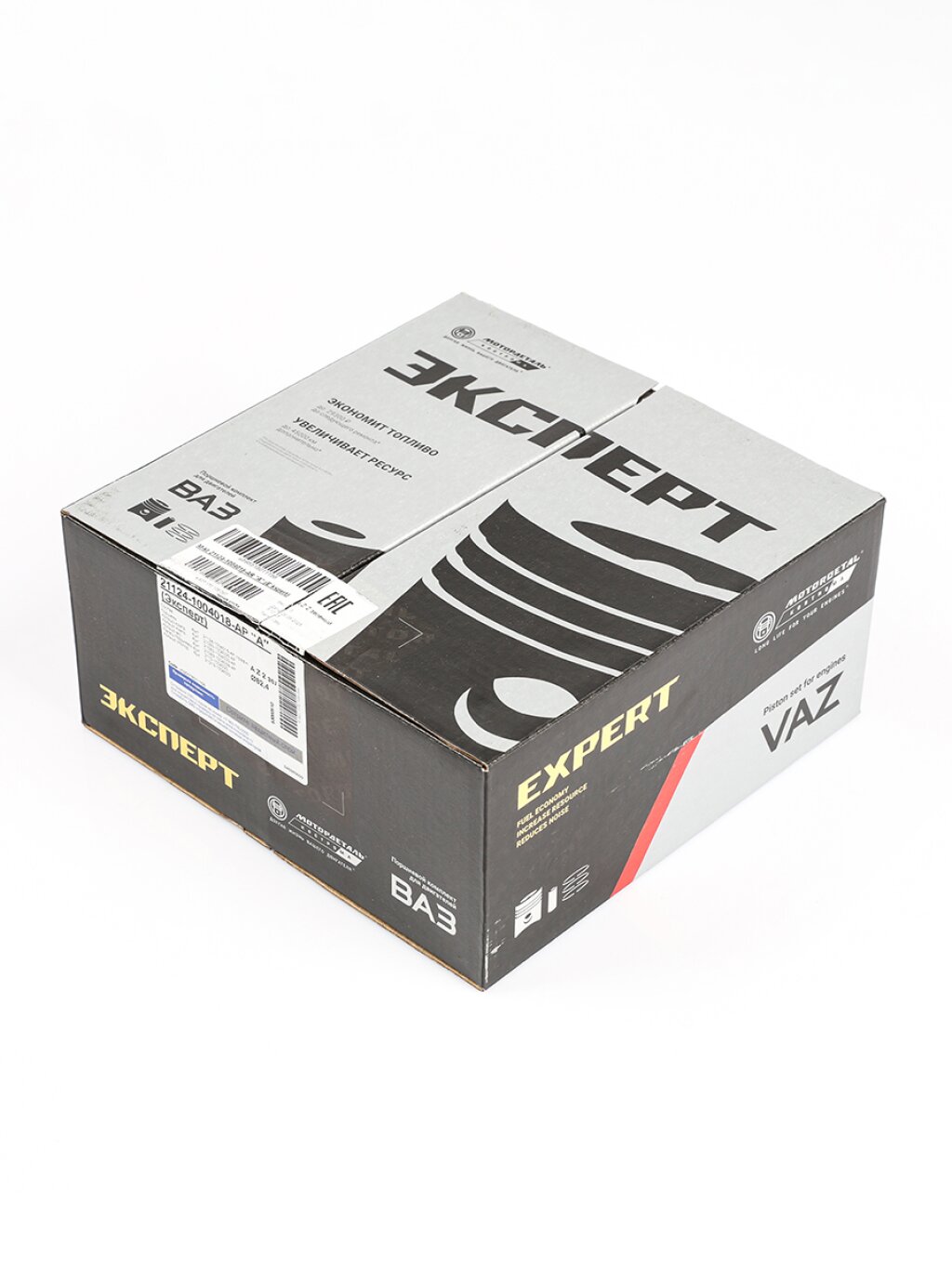 Поршни для а/м ВАЗ 21124 (82.4-А) "Мотордеталь" Эксперт с пальцами и кольцами