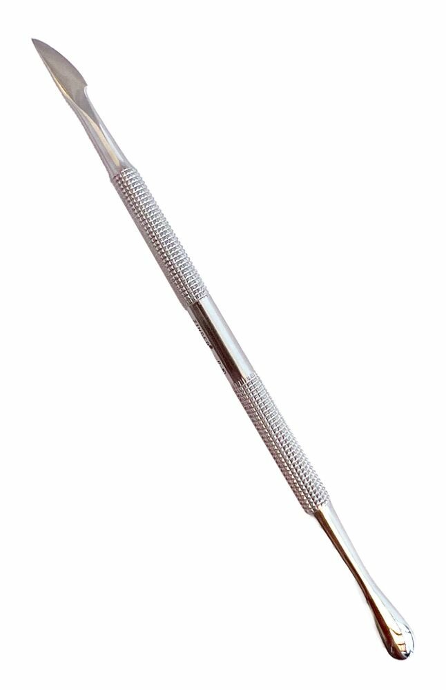 Пушер для маникюра профессиональной серии (лопатка вогнутая + топорик острый) Zinger P10 SH-Salon