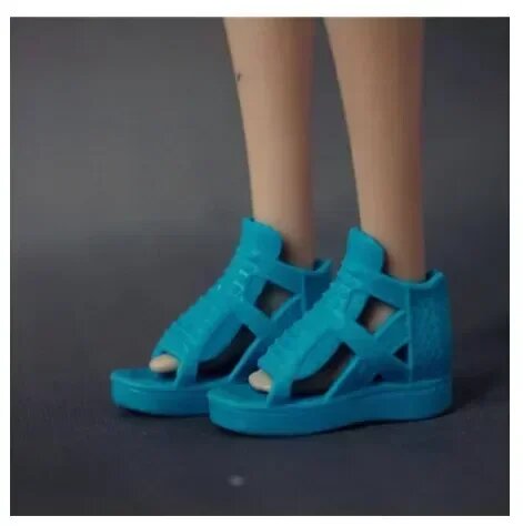 Обувь для куклы BB 1:6 Бирюзовый, HA5-7