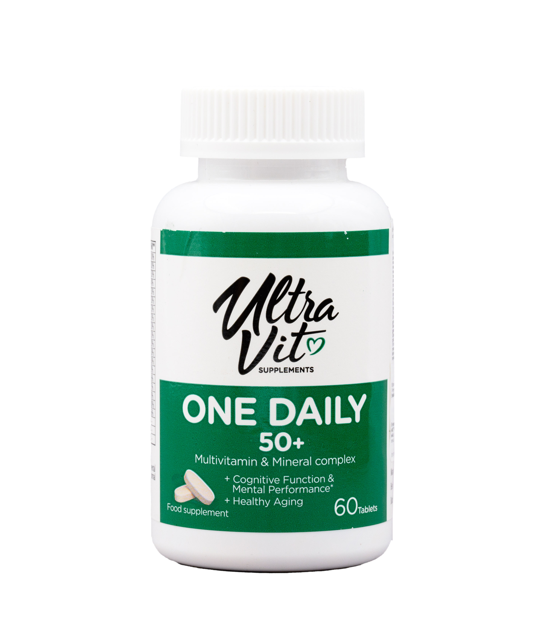 Мультивитаминный комплекс "ULTRAVIT OneDaily 50+", 60 таблеток, укрепление иммунитета